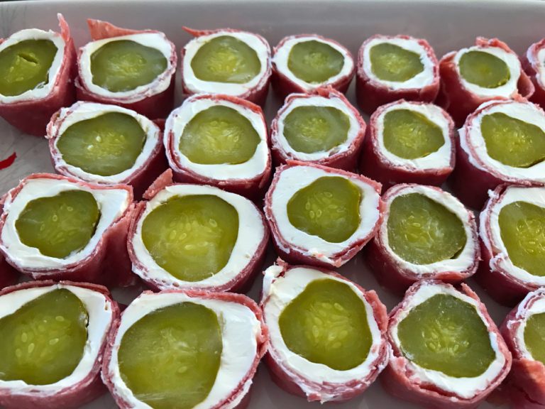 Pickle Roll-Ups (aka Lutheran Sushi)
